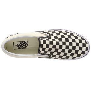Vans | Shoes | Vans Unisex Classic Checkerboard Slip On Blackoff | Poshmark
